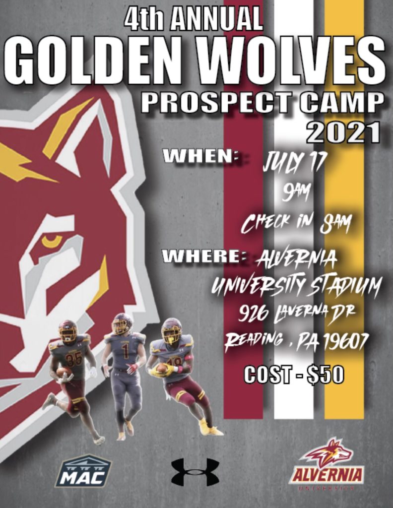 Alvernia University Football Camps - Register Online Today!